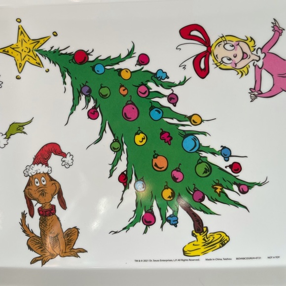 The Grinch | Other | The Grinch Platter | Poshmark